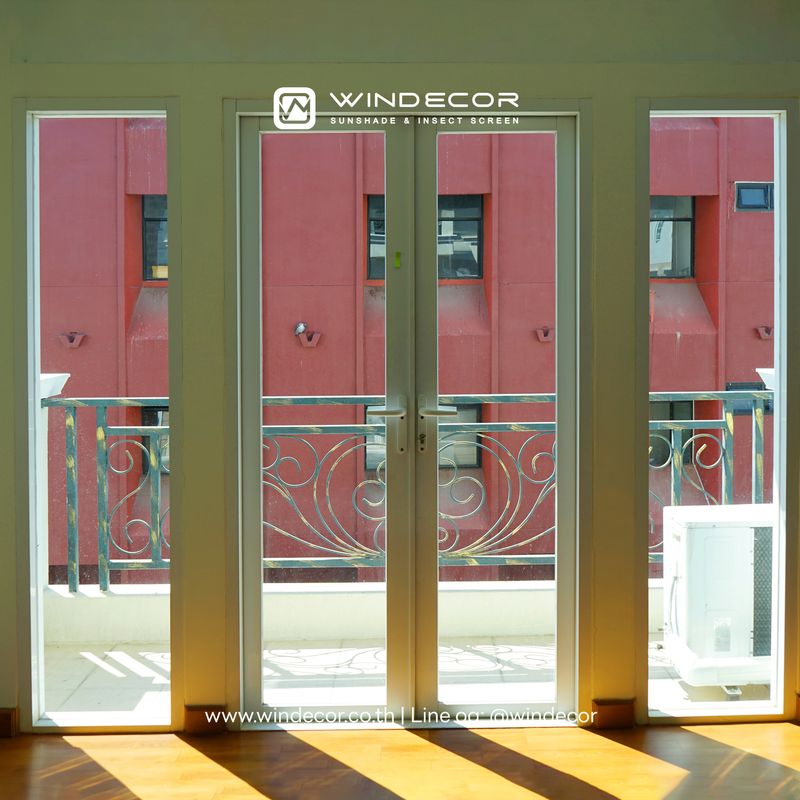 [InHouse กะเจ้าเนิฟ by Windecor] ติดตั้งมุ้งกันแมลงแบบพับจีบ รุ่น OMEGA 🏗️มีภาพยังไม่ติดชิ้นงาน ...