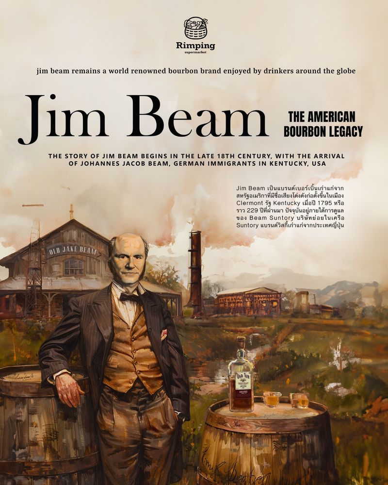 [Rimping Supermarket] ย้อนรอยประวัติศาสตร์ “Jim Beam” หนึ่งในแบรนด์ ...