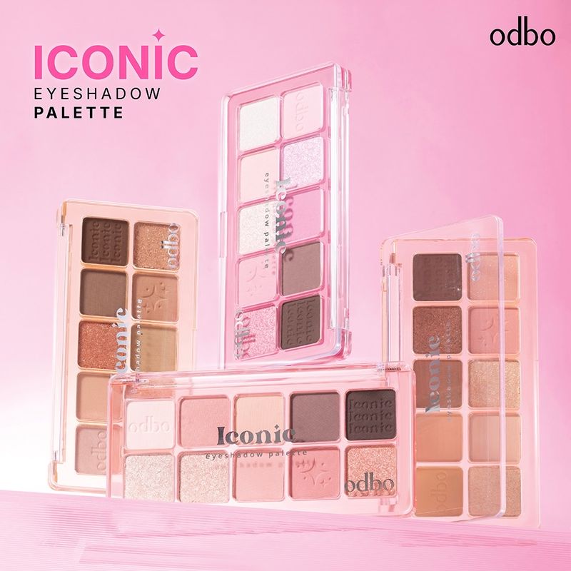 [Coordinates of beauty ] ODBO ICONIC EYESHADOW PALETTE - OD2029 กดสั่ง ...