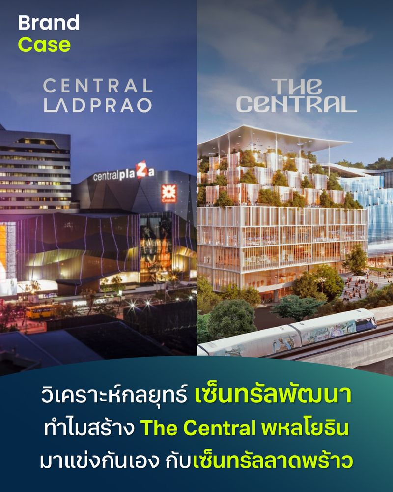 [BrandCase] วิเคราะห์กลยุทธ์ เซ็นทรัลพัฒนา ทำไมสร้าง The Central พหลโยธิน มาแข่งกันเอง กับ ...