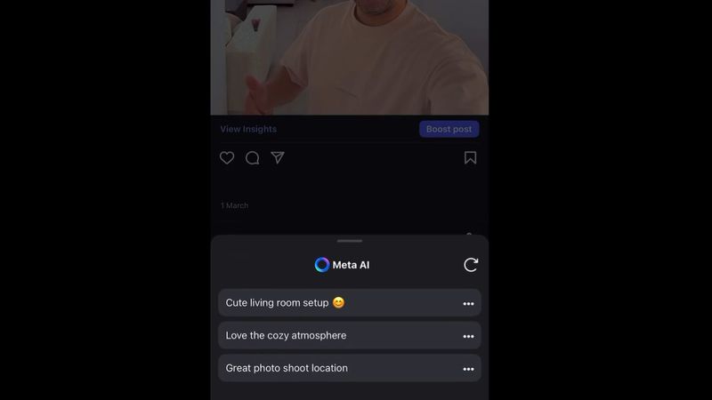 [Shoper Gamer] Instagram ทดสอบฟีเจอร์ Meta AI ช่วยเขียนคอมเมนต์ โดย