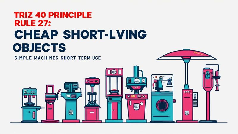 [TRIZ.AI Innovation Creative studio] TRIZ 40 Principle กฎข้อที่ 27: ใช้แล้วทิ้ง (Cheap Short ...