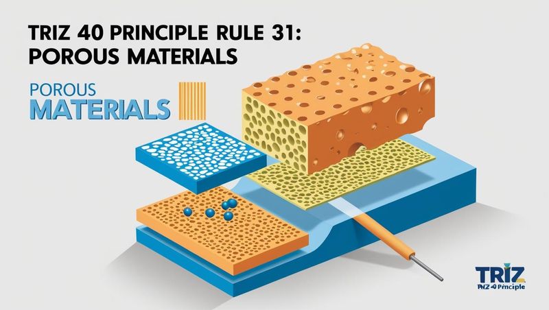 [TRIZ.AI Innovation Creative studio] TRIZ 40 Principle กฎข้อที่ 31: วัสดุรูพรุน (Porous ...