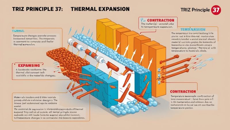 [TRIZ.AI Innovation Creative studio] TRIZ 40 Principle กฎข้อที่ 37: การขยายตัวด้วยความร้อน ...
