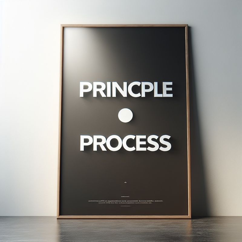 วันละเรื่องสองเรื่อง”] “หลักการ” เหนือ “กระบวนการ” (Principle Over Process)