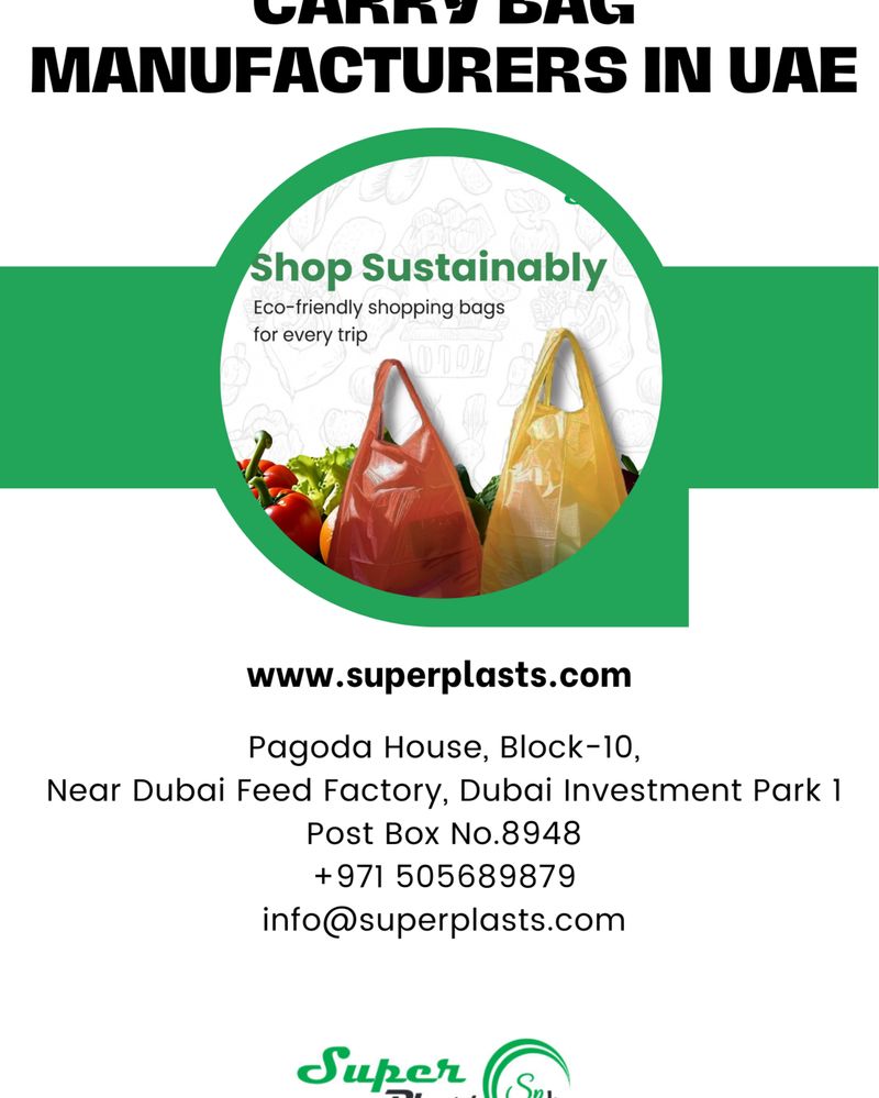 [Super Plast] Carry Bag Manufactures in UAE