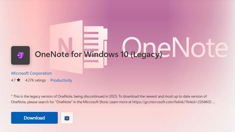 [Shoper Gamer] ไมโครซอฟท์เลิกซัพพอร์ต OneNote for Windows 10 ปี 2025 โดย