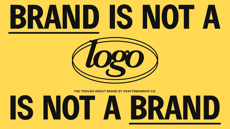 [Craftsmanship Co.] Brand is not a Logo. Logo is not a Brand. ปฏิเสธ ...