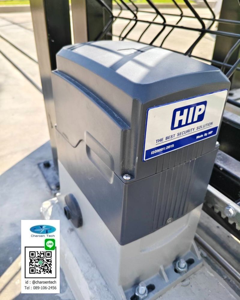 [Charoen Tech] งานติดตั้งระบบมอเตอร์ประตูรั้วเลื่อนอัตโนมัติ ภาพหน้างานครั้งนี้เป็นการให้บริการ ...