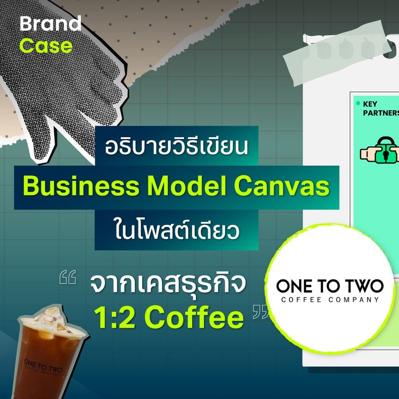 [BrandCase] อธิบายวิธีเขียน Business Model Canvas ในโพสต์เดียว จากเคสธุรกิจ 1:2 Coffee -Business ...