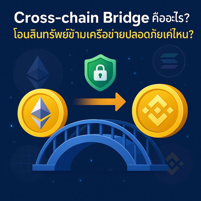[Peach ตามผมลงทุนคริปโต] "Cross-chain Bridge คืออะไร? โอนสินทรัพย์ข้าม ...
