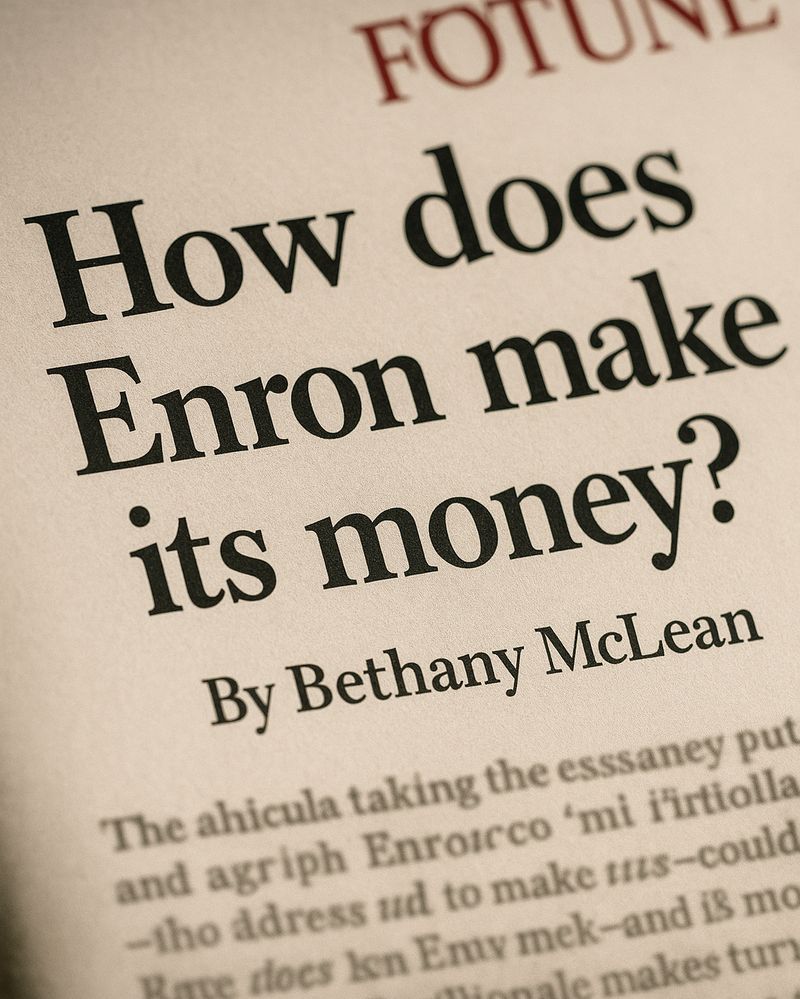[The Investor's Story] EP 3: ปราสาททรายเริ่มพังทลาย "How does Enron make its money?" คำถามง่ายๆ ...