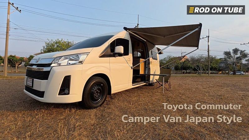 [Rod On Tube] Toyota Commuter Camper Van มาชมกันอีกคันกับ Toyota ...