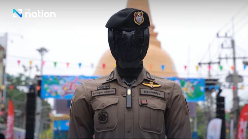 [Sarun's IT News] ประเทศไทยเปิดตัวตำรวจหุ่นยนต์ ตำรวจไทย ได้เปิดตัวหุ่นยนต์ตำรวจ AI ตัวแรกของ ...