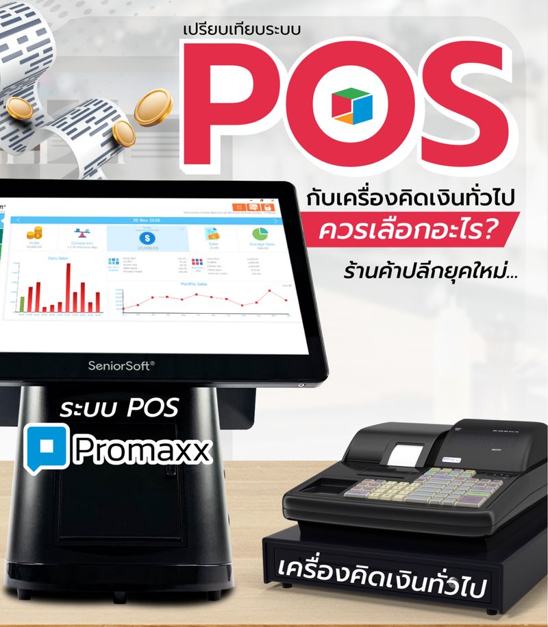 [SeniorSoft Development] มาดูกันครับว่า ระบบไหนตอบโจทย์ร้านค้าปลีกมาก ...