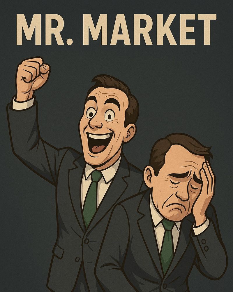 [NewWealth] Mr. Market คือใคร? Mr. Market คือการเปรียบเทียบตลาดหุ้นให้เหมือนคนคนนึง เขาจะมาเคาะ ...