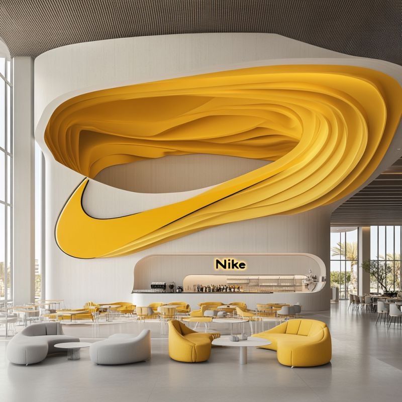 [BirdBrand] Nike’s Swoosh Lounge: เมื่อดีไซน์ผสานพลังแห่งการเคลื่อนไหว ...