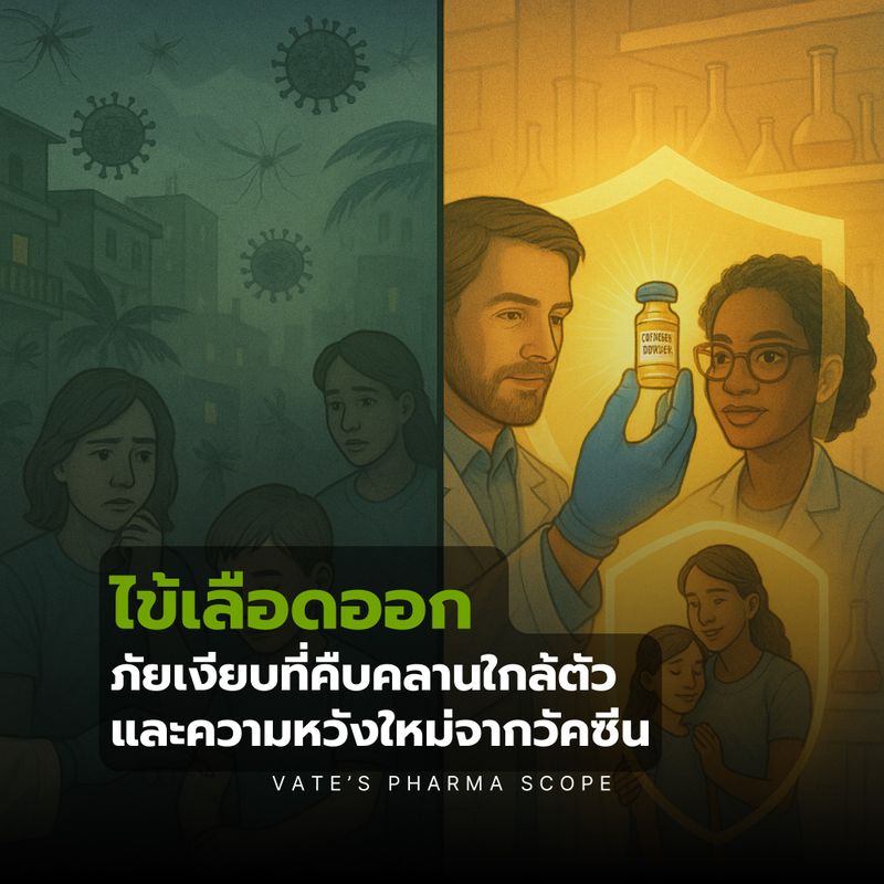[Vate's Pharma Scope] ไข้เลือดออก ภัยเงียบที่คืบคลานใกล้ตัว และความหวัง ...