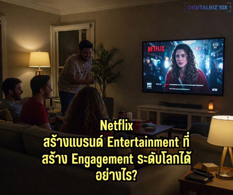 [Digital Biz10X] Netflix: สร้างแบรนด์ Entertainment ที่สร้าง Engagement ...