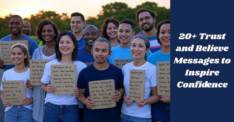 [touripedia] 20+ Trust and Believe Messages to Inspire Confidence In a ...