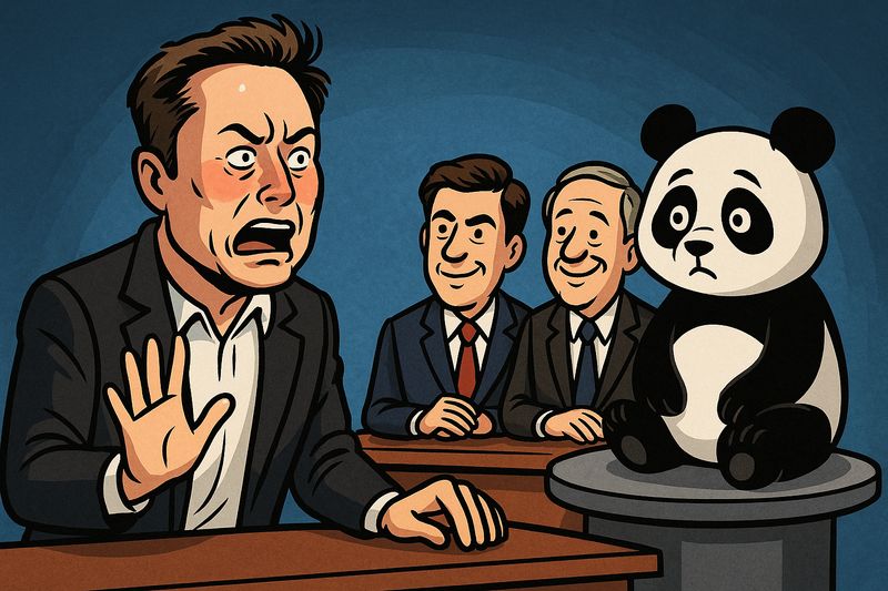 [WorldScope] อีลอน มัสก์ โดนแซวสนั่น หลังพูดถึง "แพนด้าน้อย" กลางวง ...