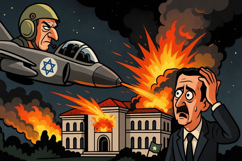 [WorldScope] 🇮🇱🇸🇾 อิสราเอลโจมตีทางอากาศใกล้ทำเนียบประธานาธิบดีซีเรีย ...