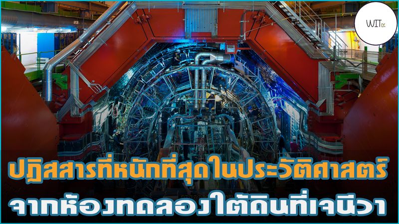 [Witly. - เปิดโลกวิทย์แบบเบา ๆ] 🧲 ปฏิสสารที่หนักที่สุดในประวัติศาสตร์ ...