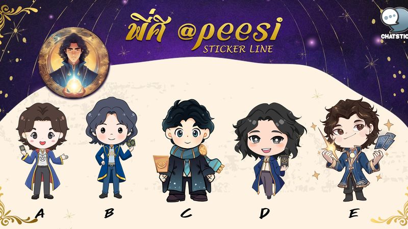 [ChatStick - ออกแบบสติ๊กเกอร์ไลน์ และ สร้างแบรนด์] "พี่ศิ - @peesi" หมอ ...