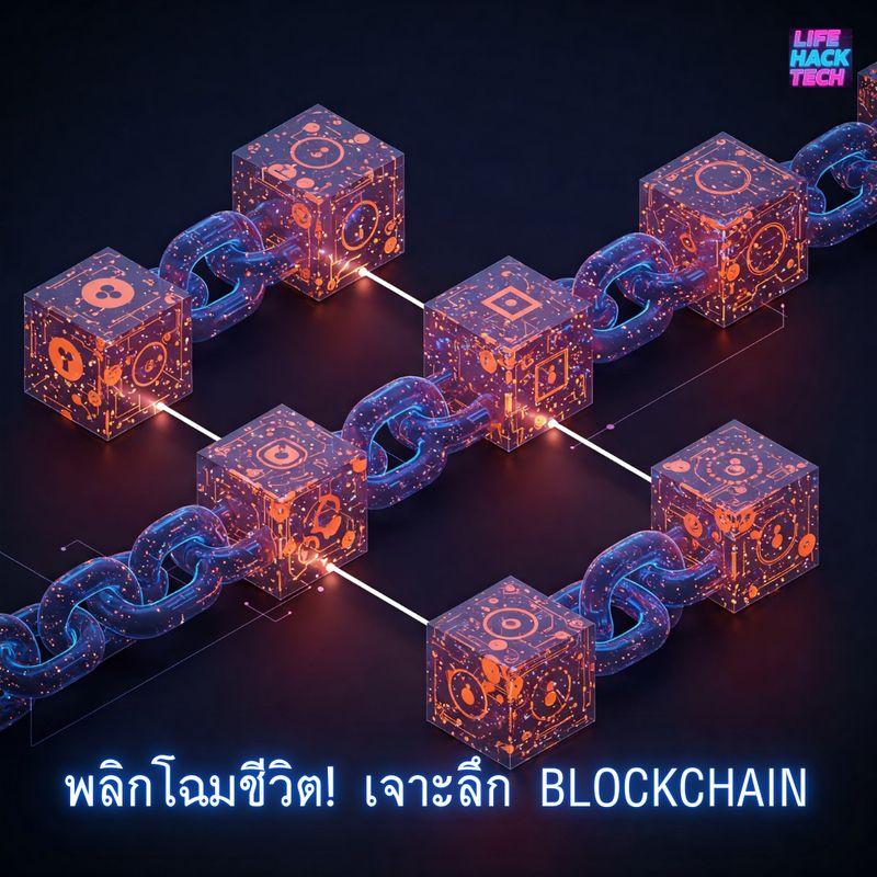 [LIFE HACK TECH] พลิกโฉมชีวิต! เจาะลึก Blockchain เทคโนโลยีสุดล้ำที่ไม่ได้มีดีแค่ Bitcoin ...