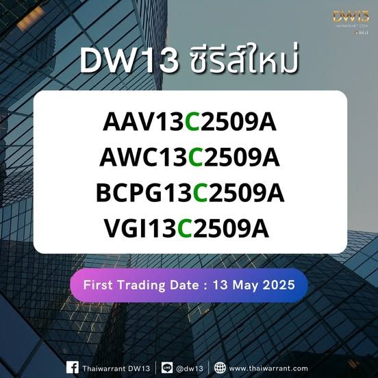[@Newss] 🆕DW13 ซีรีส์ใหม่ล่าสุด! AAV13C2509A AWC13C2509A BCPG13C2509A ...