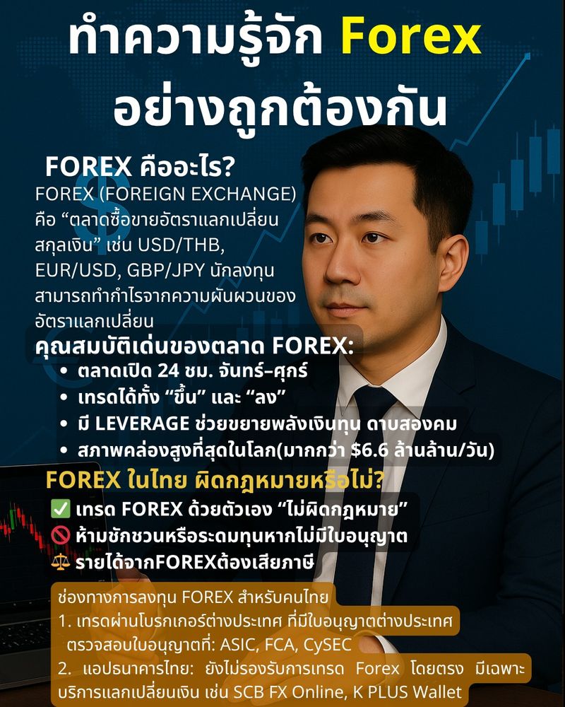 [ProjectCWF] ทำความรู้จัก Forex อย่างถูกต้องกัน Forex คืออะไร? Forex (Foreign Exchange) คือ ...