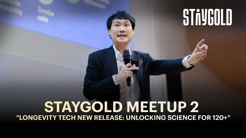 [ท๊อป จิรายุส ทรัพย์ศรีโสภา - Topp Jirayut Srupsris] STAYGOLD MEETUP 2 "Longevity Tech New ...