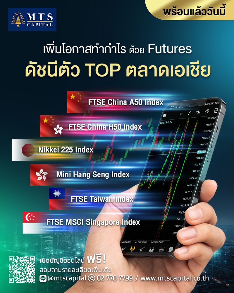 [MTS GOLD GROUP] เพิ่มโอกาสทำกำไร เข้าถึงการเทรด Futures ดัชนีตัว TOP ...