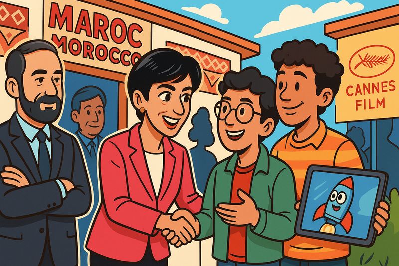 [WorldScope] 📰 ราชิดา ดาตี เยือนพาวิลเลียนโมร็อกโก ณ เทศกาลหนังเมืองคาน ...