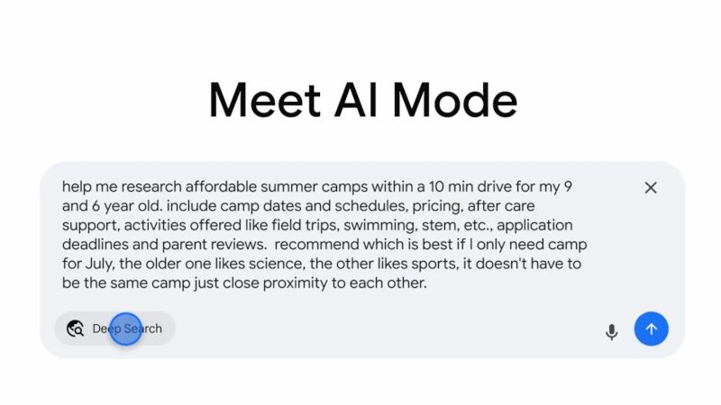 [Shoper Gamer] Google Search เปิดโหมด AI ถาม-ตอบเต็มรูปแบบในสหรัฐฯ โดย