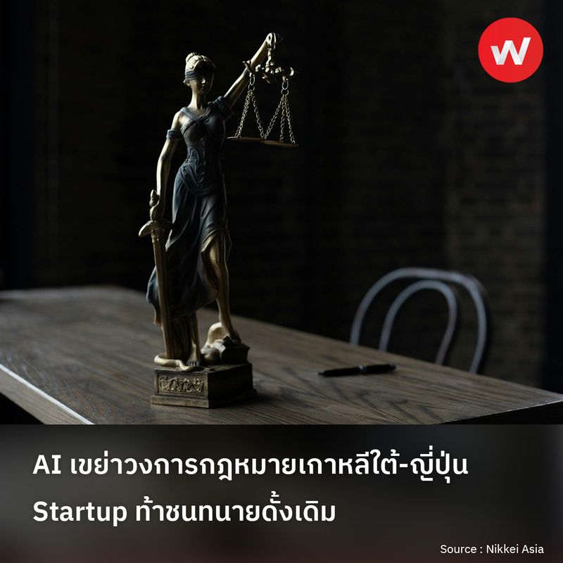 [WABIZ รู้รอบทิศ ธุรกิจญี่ปุ่น] AI เขย่าวงการกฎหมายเกาหลีใต้-ญี่ปุ่น Startup ท้าชนทนายดั้งเดิม ...