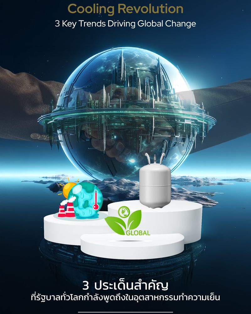 [Colder Solution สารทำความเย็น โรงงานอุตสาหกรรม] ถ้าคุณอยู่ในอุตสาหกรรมนี้ ต้องปรับตัวให้ได้ก่อน ...