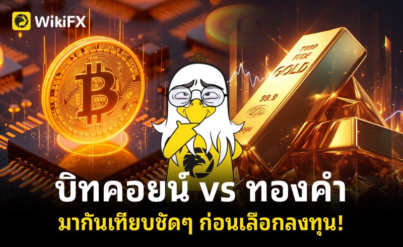 [WikiFX.TH] บิทคอยน์ vs ทองคำ มากันเทียบชัด ๆ ก่อนเลือกลงทุน! https://www.wikifx.com/th ...