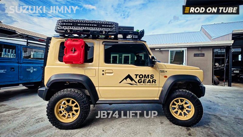 [Rod On Tube] JIMNY JB74 ยก 3 นิ้ว ยาง 225/75R16 สเต็ปนี้กำลังสวย ...