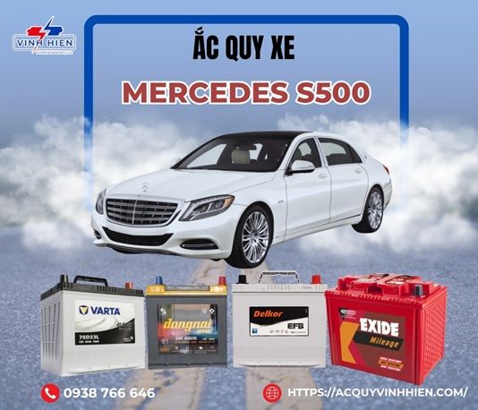 [Vinh Hiển Ắc Quy] Ắc quy xe Mercedes S500 chính hãng cao cấp GIÁ RẺ ...