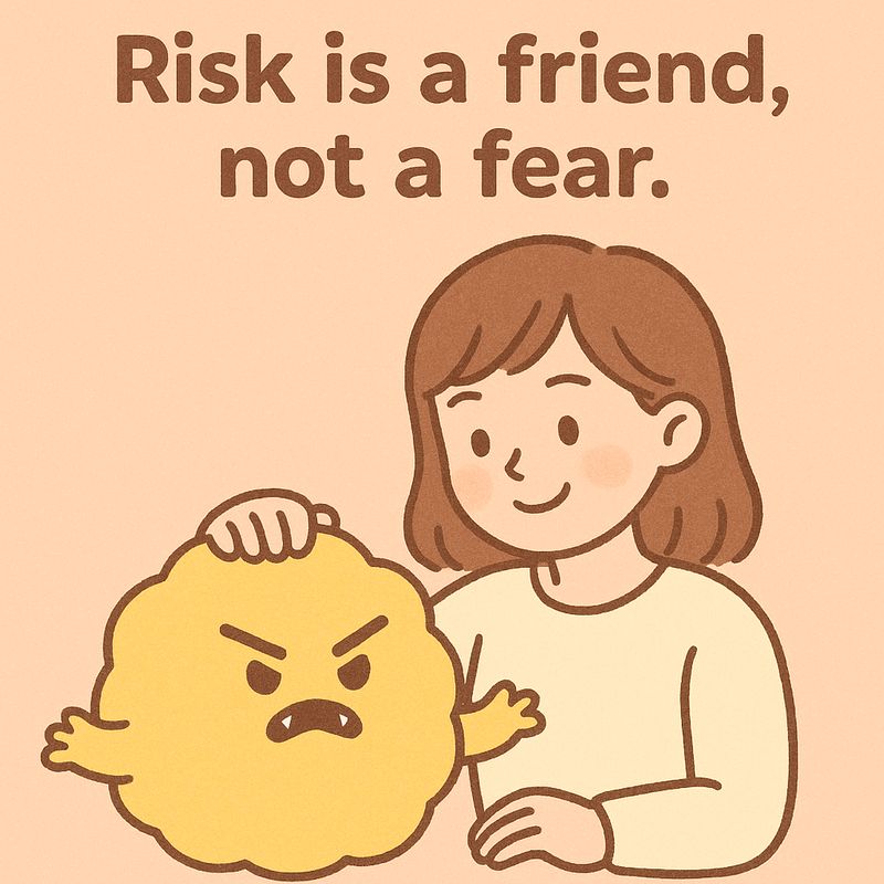 [In Risk.] Risk is a FRIEND, not a FEAR. When you understand it, you ...