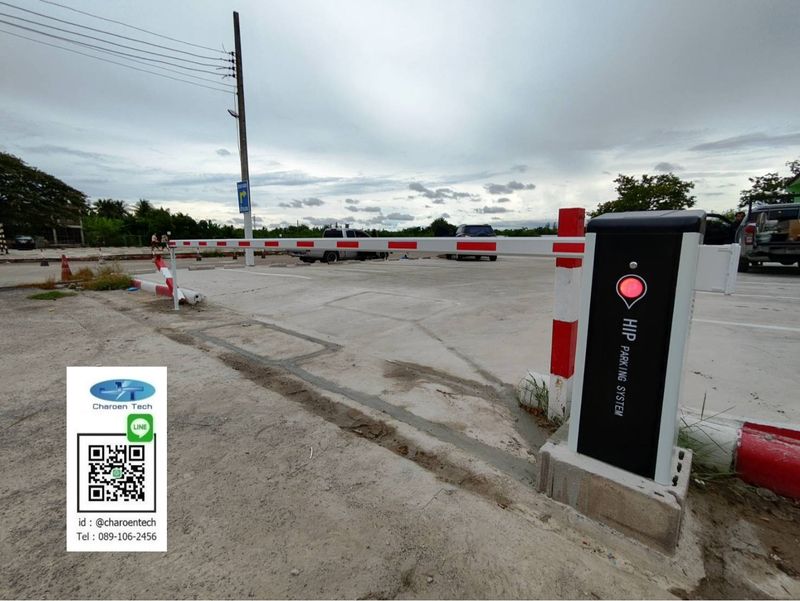 [Charoen Tech] ไม้กั้นรถยนต์ DC ระบบไม้กั้นรถยนต์ที่มาพร้อมไฟ LED บ่อยครั้งที่แอดมินได้รับการสอบ ...