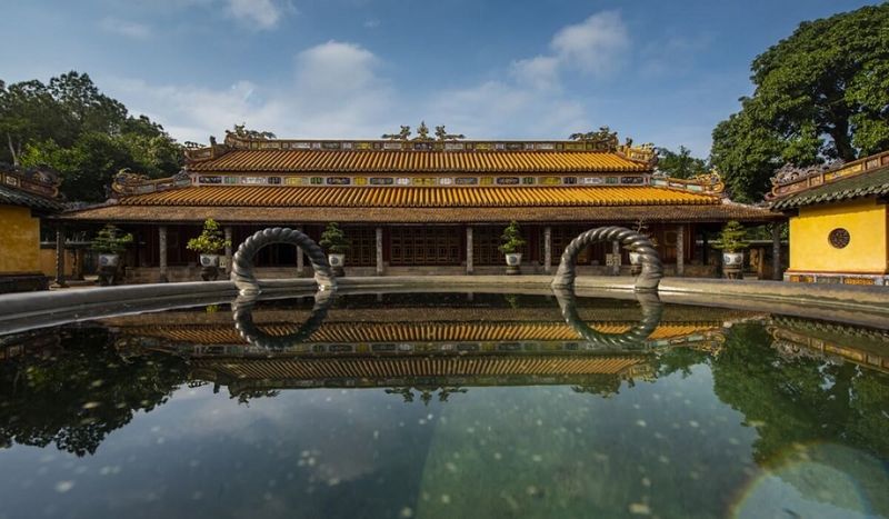 [danangbest] Lăng Đồng Khánh – Di sản UNESCO Điện Ngưng Hy với nghệ thuật sơn mài và cột sơn son ...