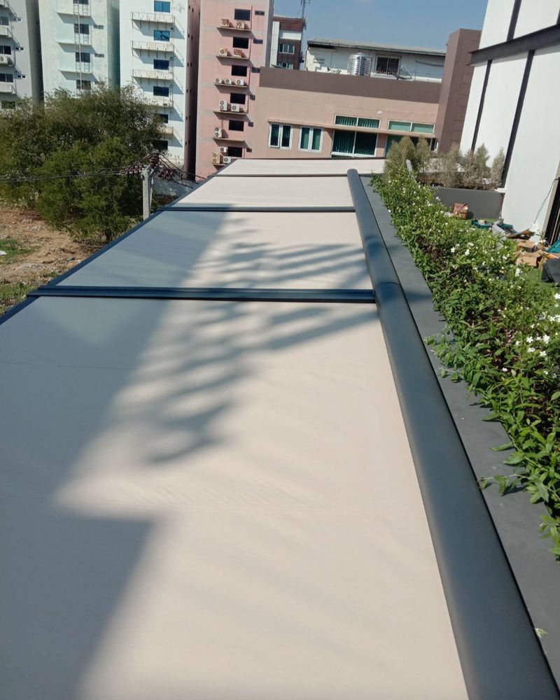 [Windecor - Bird] "ปรับแสงได้ตามใจ! 🌞 ผ้าใบสกายไลท์คุณควบคุมแสงในห้องกระจกได้ตามต้องการ" . ระบบ ...