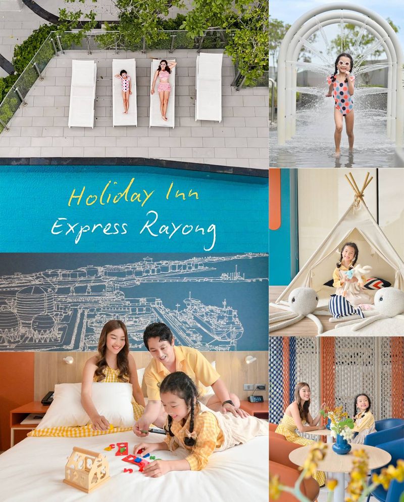 [พี่ผัก] Holiday Inn Express Rayong ที่พักทำเลดี ราคาน่ารัก ที่พักระยอง ...