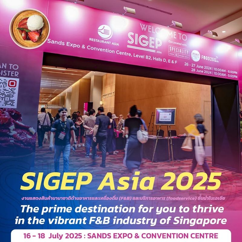 [THAILAND EXHIBITION] SIGEP Asia & Restaurant Asia 2025 สัมผัสความเป็น ...
