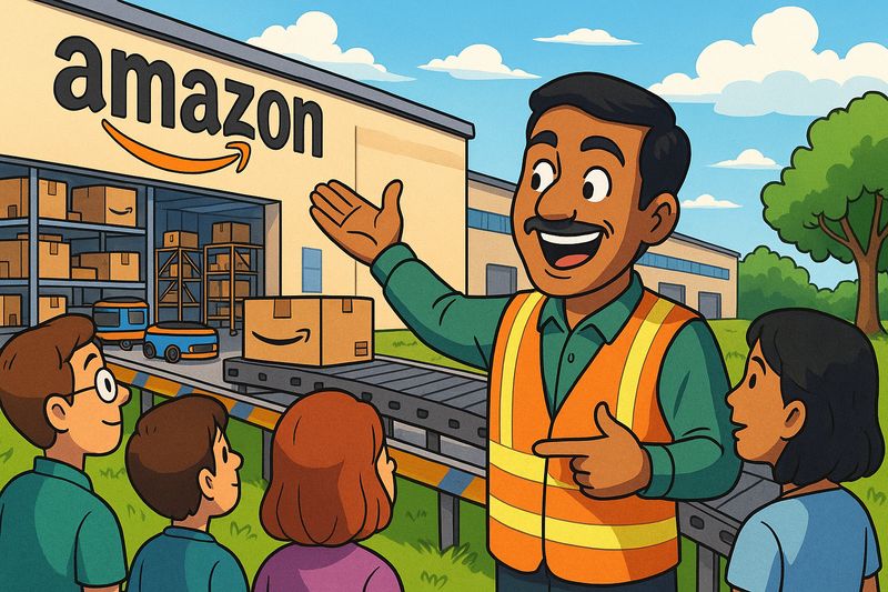 [WorldScope] 📰 Amazon เปิดคลังสินค้าอินเดียให้สาธารณชนเยี่ยมชม! Amazon ...