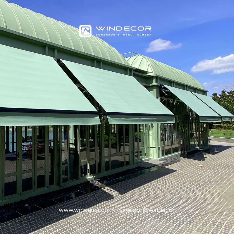 [Windecor - Bird] ☕ กันสาดแขนค้ำ | รุ่น INDICO . เติมเสน่ห์ให้คาเฟ่ ดูน่าหลงใหล ชวนลูกค้าเข้ามา ...