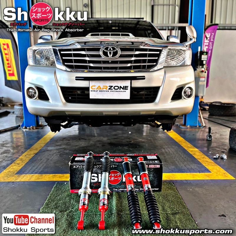 [Shokku Sports] . "ที่สุด ของโช๊คอัพ สำหรับรถปิ๊คอัพ 4x4 PPV และรถตู้"