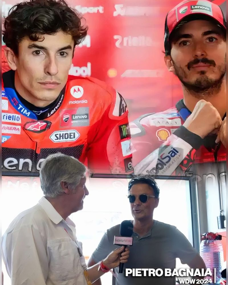 [24VäguitalomaOnE] Pecco Bagnaia's Father: Marc Marquez is Pecco's Best ...
